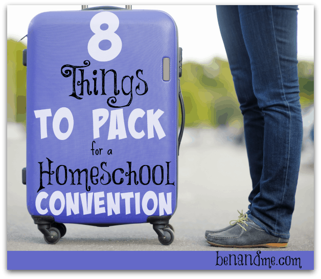 What To Pack For A Homeschool Convention Ben And Me What To Pack For A Homeschool Convention Ben And Me