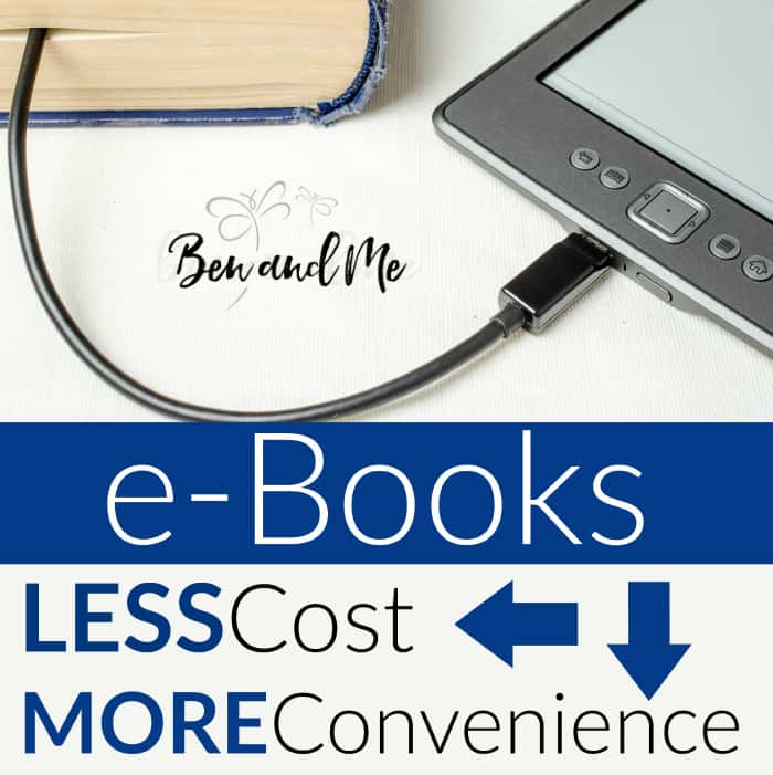 e-Books: Less Cost, More Convenience