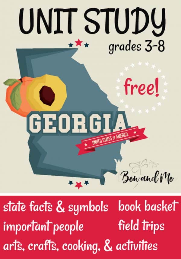 Free! Georgia Unit Study - Ben and Me