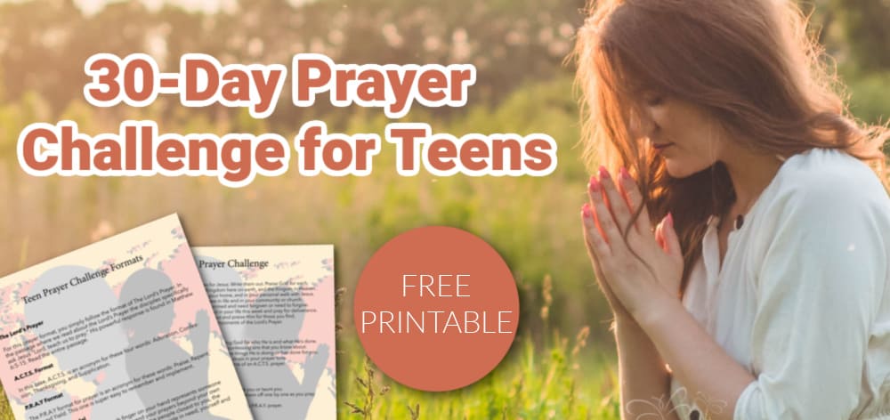 30-Day Prayer Challenge for Teens